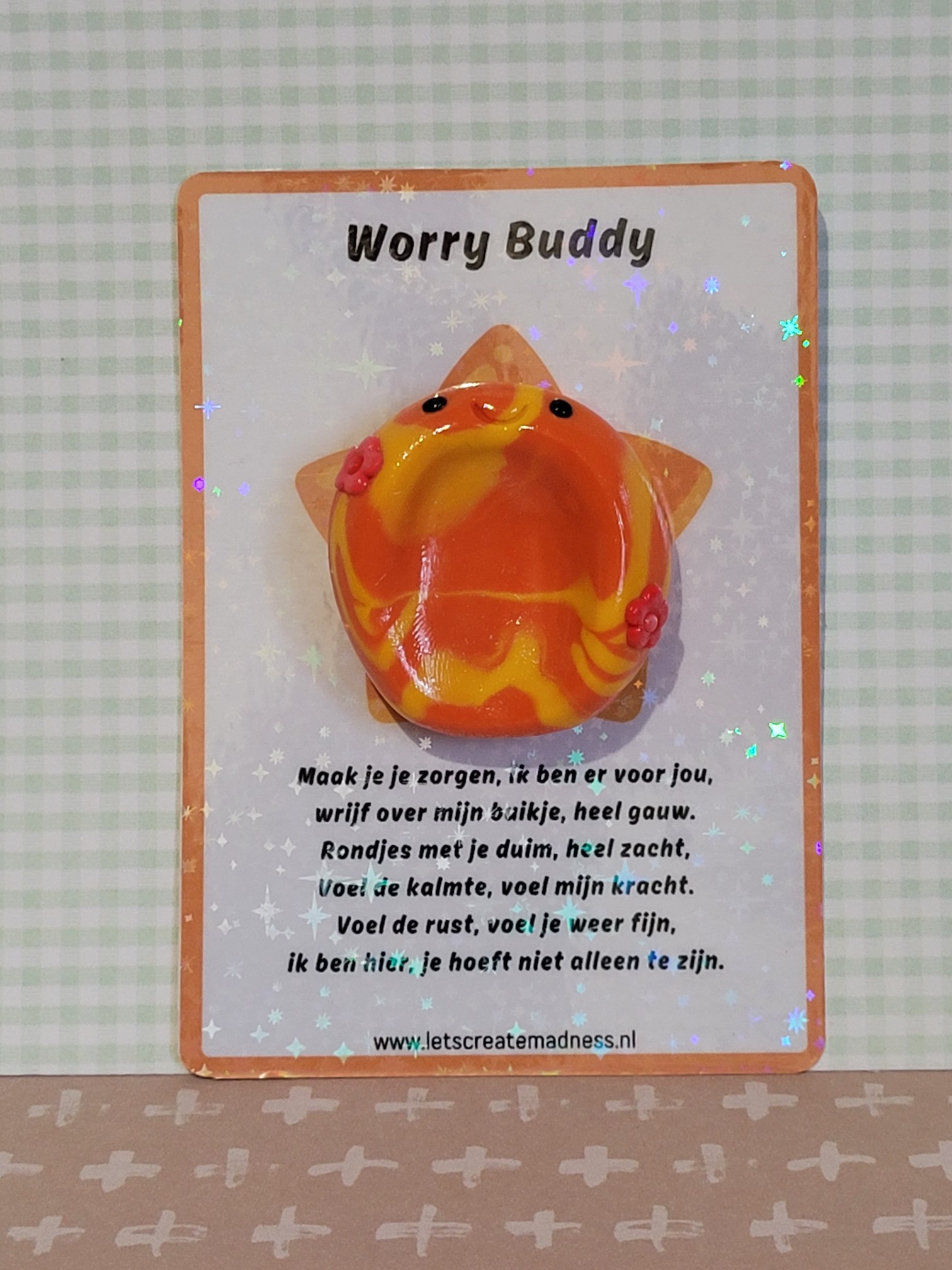 Worry stones, zorgen steen, multicolour – let's create madness